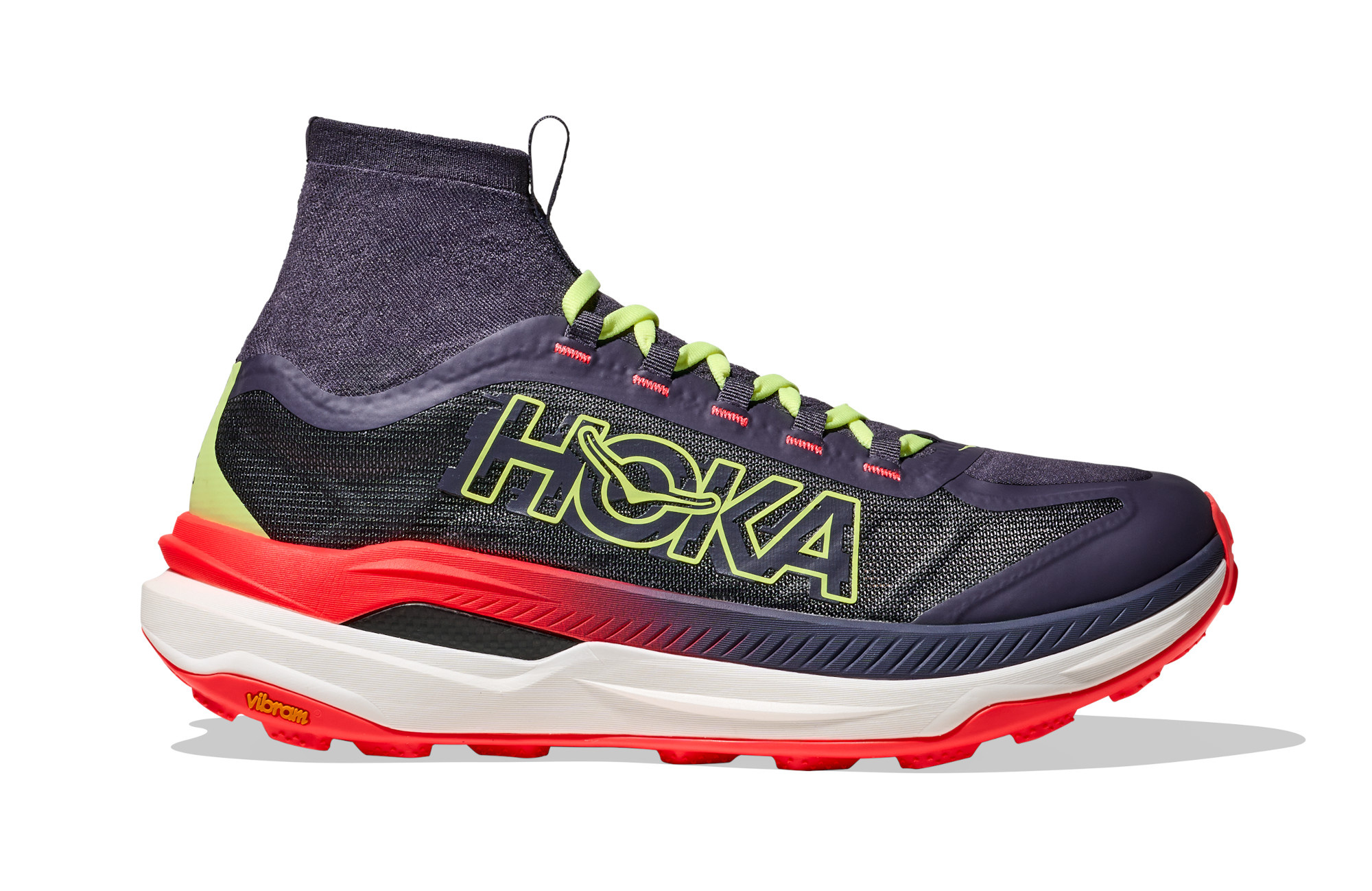 Buty Hoka Tecton X 3 granatowo-czerwone męskie [1155112-SKNN]