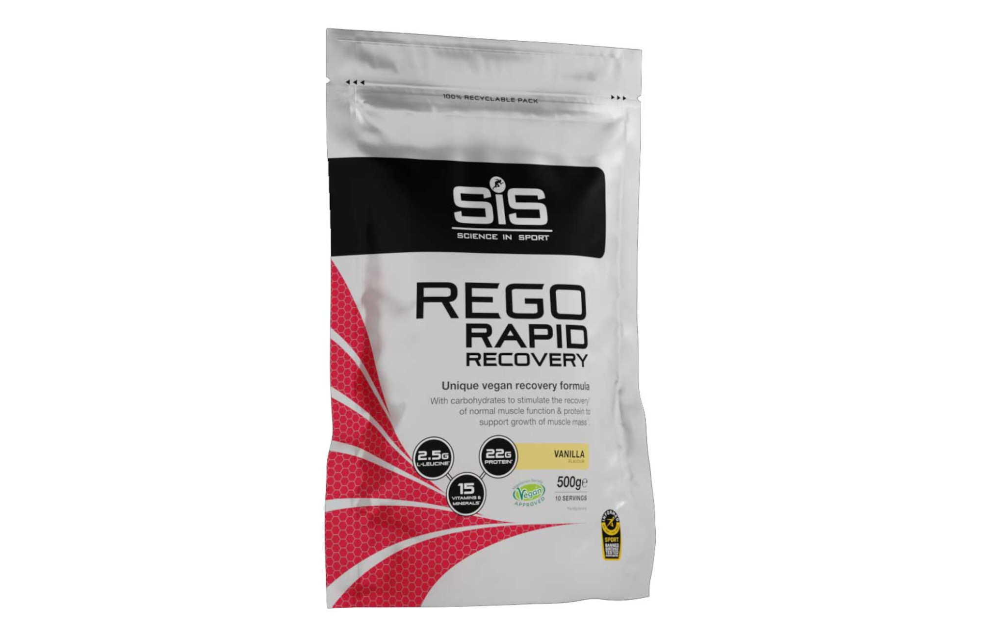 Sis Rego Rapid Recovery Powder 500 g wanilia