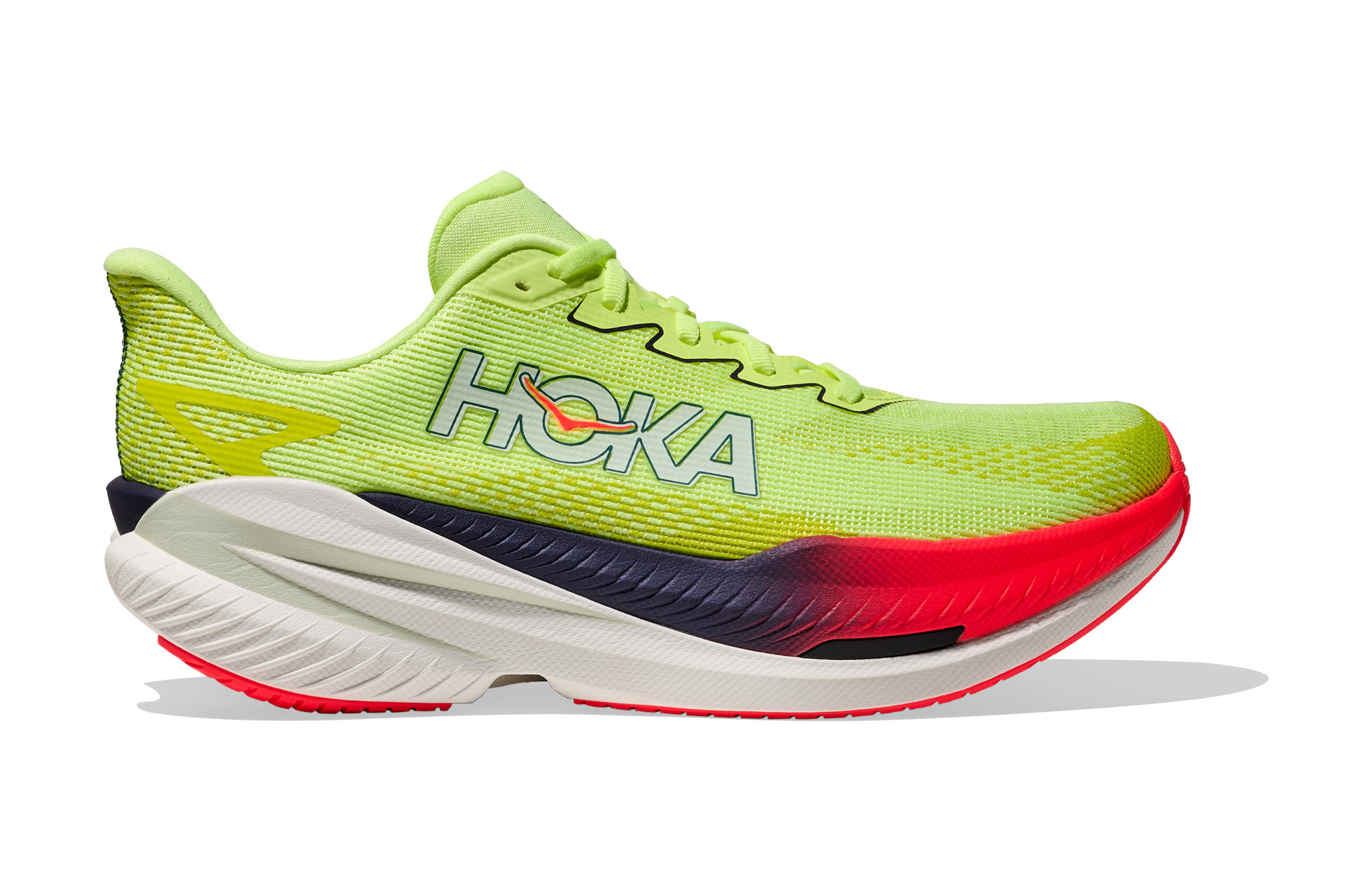 Buty Hoka Mach X 3 żółto-czerwone męskie [1168720-NZS]