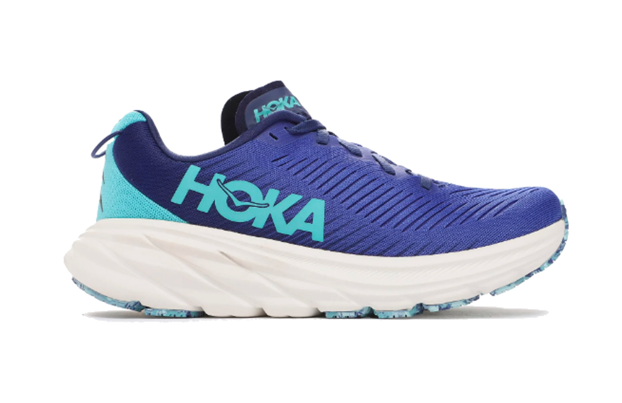 Buty Hoka Rincon 3 damskie turkusowo-fioletowe [1119396-SOAB]